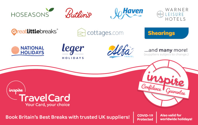 Inspire UK Staycation Gift Card | United Kingdom | Cardly